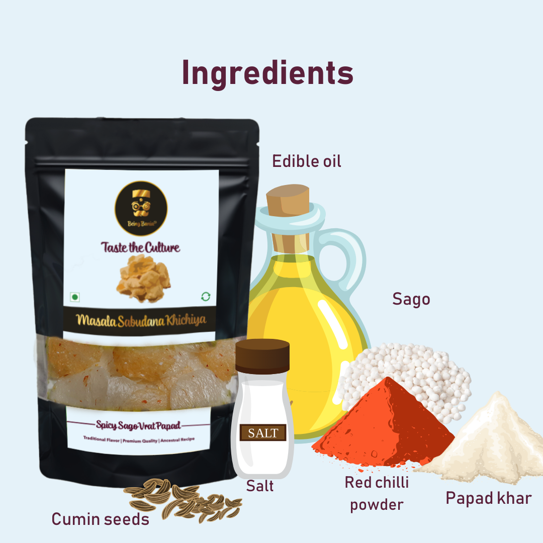 Masala, Jeera and Sada Sabudana Khichiya | Handmade and Homemade Sago ...