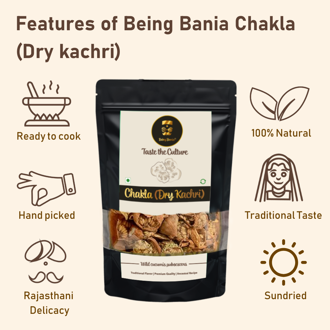 Dry Kachri | Chakla | Traditional Recipe – Being Bania