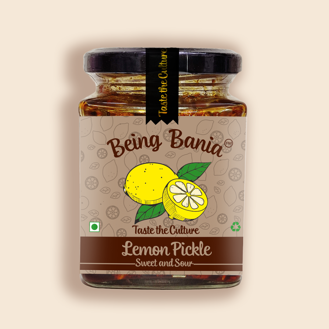 Lemon Pickle with the Special Flavor of Hing – Being Bania
