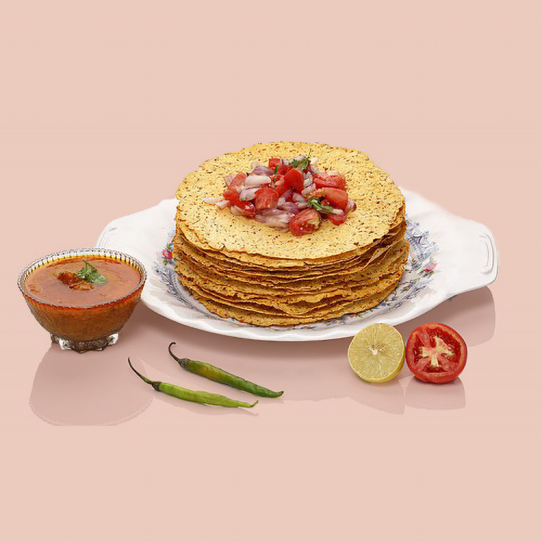 Chana Masala Papad | Handmade for a Perfect Taste – Being Bania